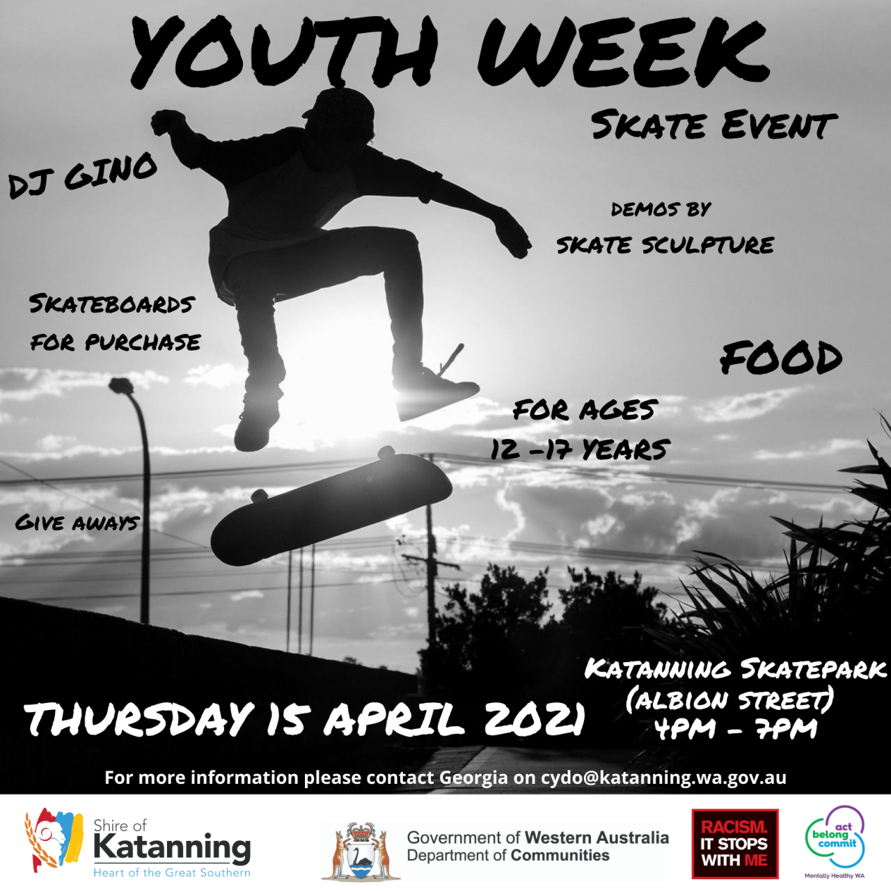 Youth Week Skate Event » Shire of Katanning