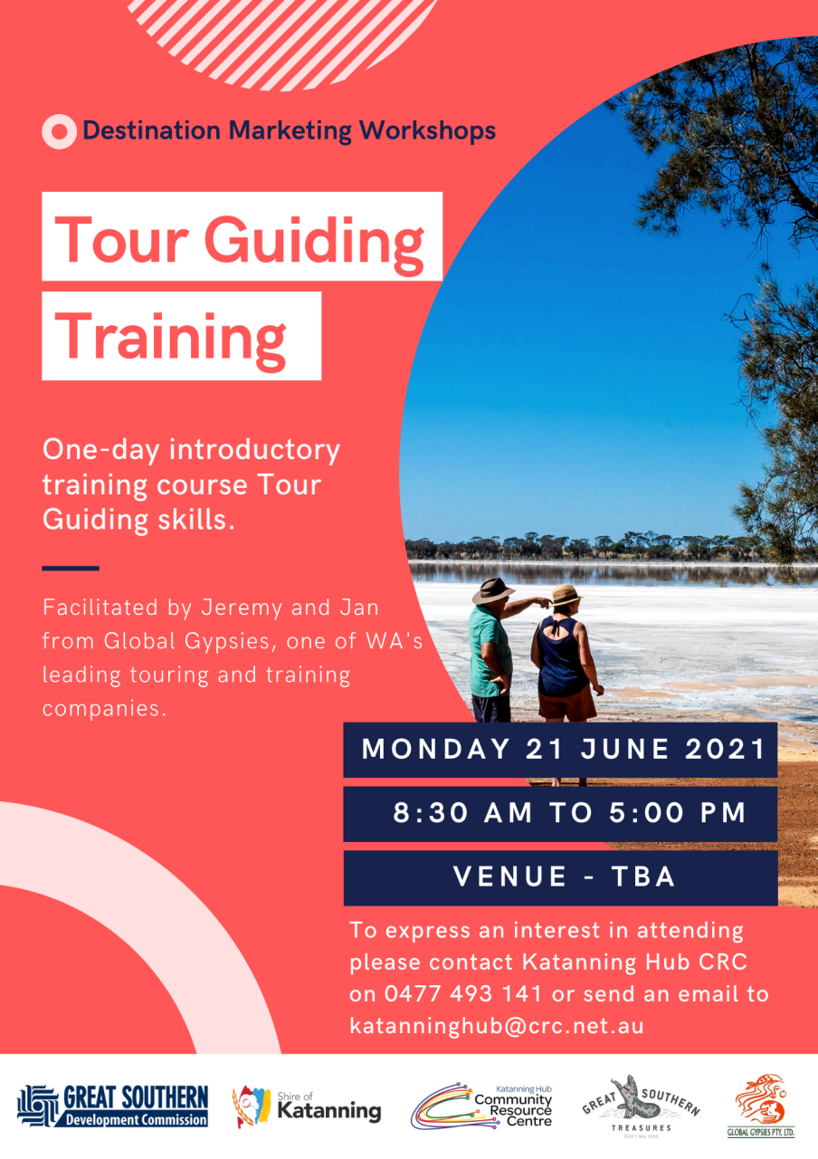 Tour Guide Training » Shire of Katanning